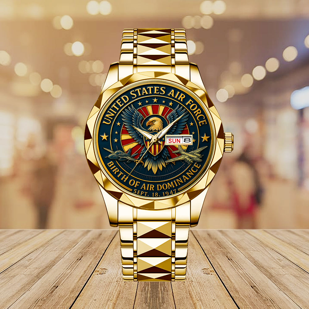 US Air Force Alloy Luxury Quartz Watch – MAITM12593 | Gifnestbuys