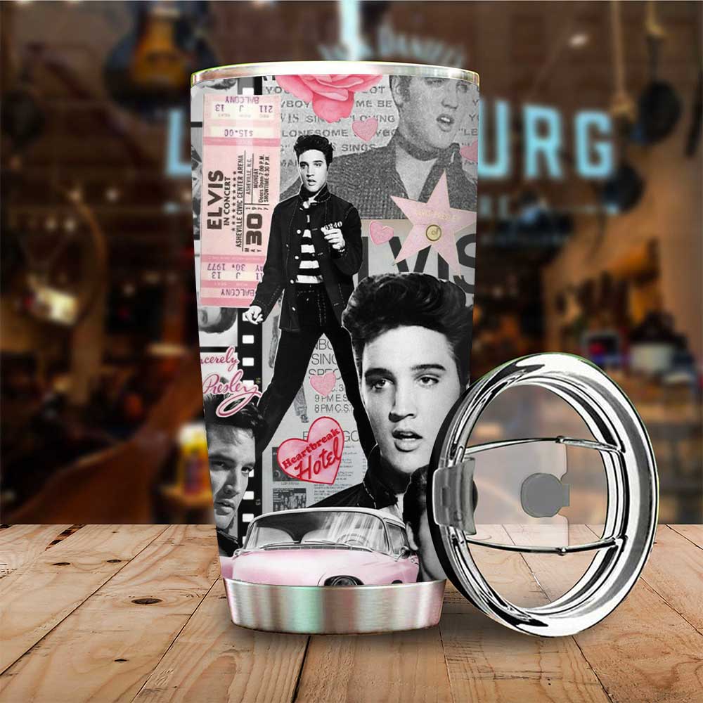 Elvis Presley Tumbler Cup – GNE 2044 | Gifnestbuys