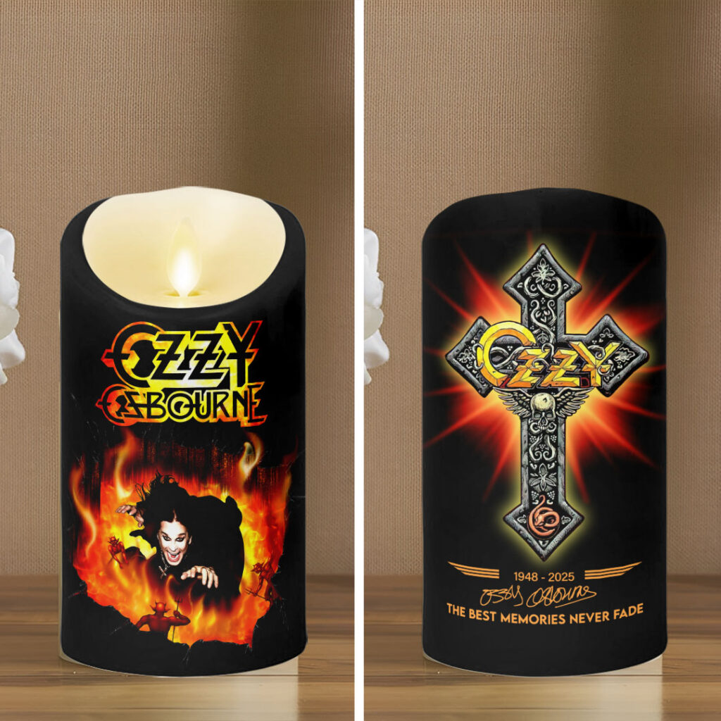 Black Sabbath x Ozzy Osbourne Led Candle – HOATT 12085 | Gifnestbuys
