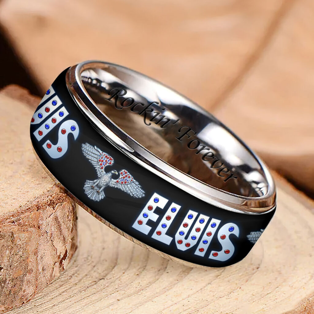 Elvis Presley Custom Alloy Ring – HOATT12377 | Gifnestbuys