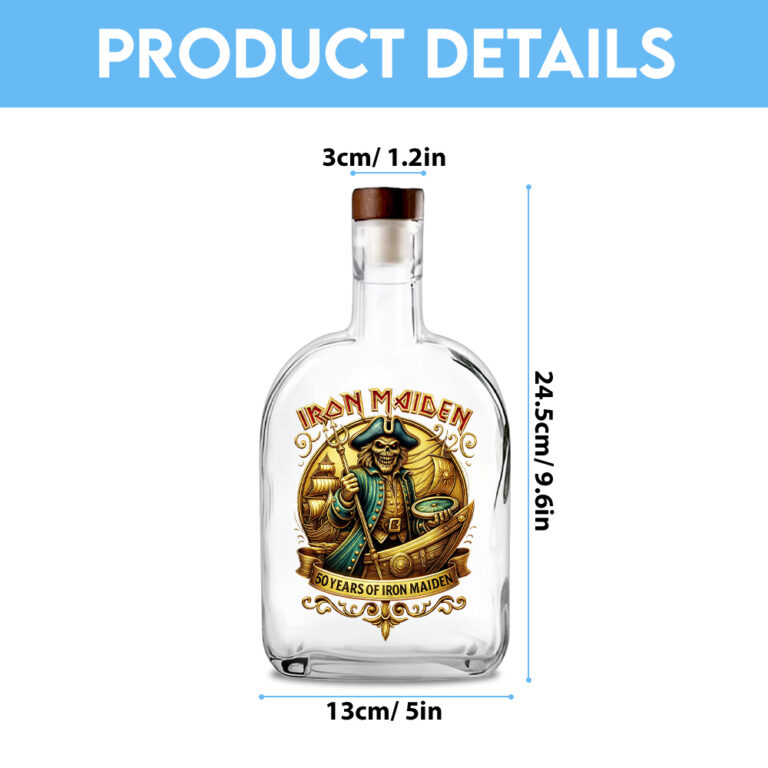 IRMA 25oz Empty Whiskey Bottle - TMTHU 209 - Gifnestbuys