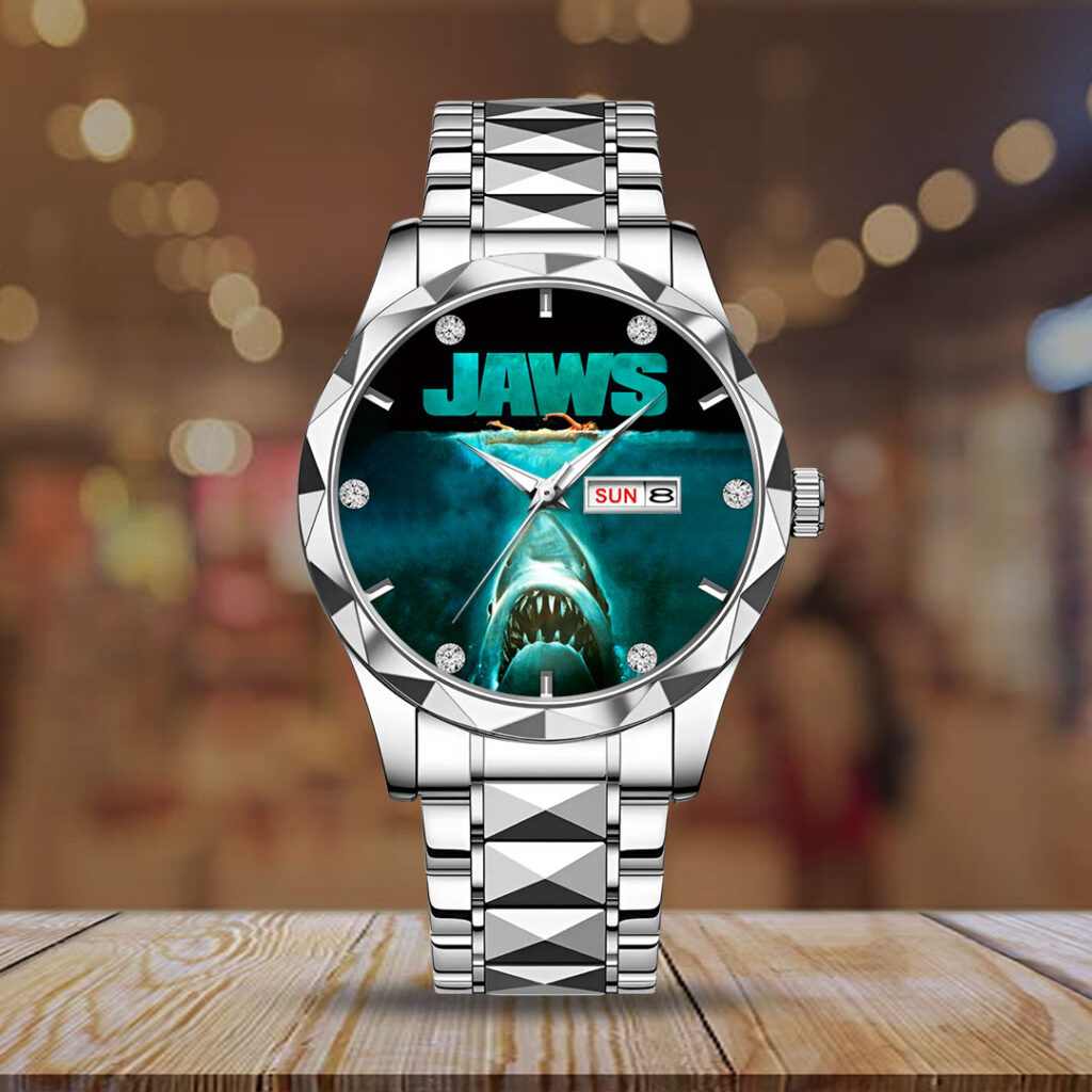 Jaws Alloy Luxury Quartz Watch – HOATT 11414 | Gifnestbuys