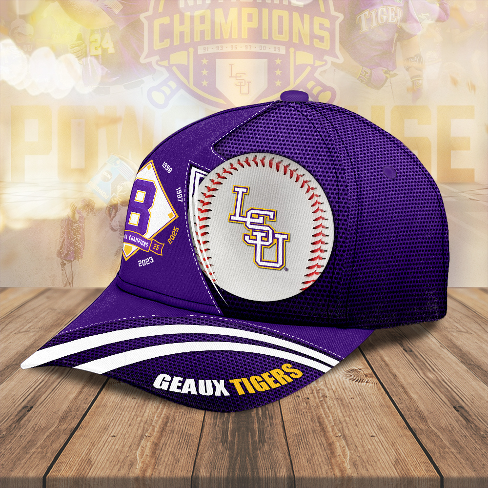 LSU Tigers Baseball 2025 National Champions Classic Cap – MAITM 12229 ...