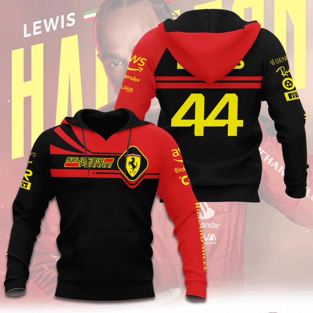 Scuderia Ferrari x Lewis Hamilton 3D Apparel – ANHNV 6080 | Gifnestbuys