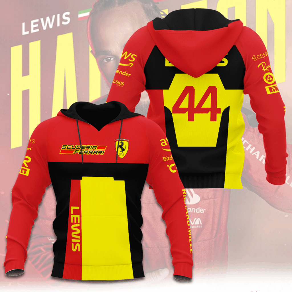 Scuderia Ferrari x Lewis Hamilton 3D Apparel – ANHNV 6104 | Gifnestbuys