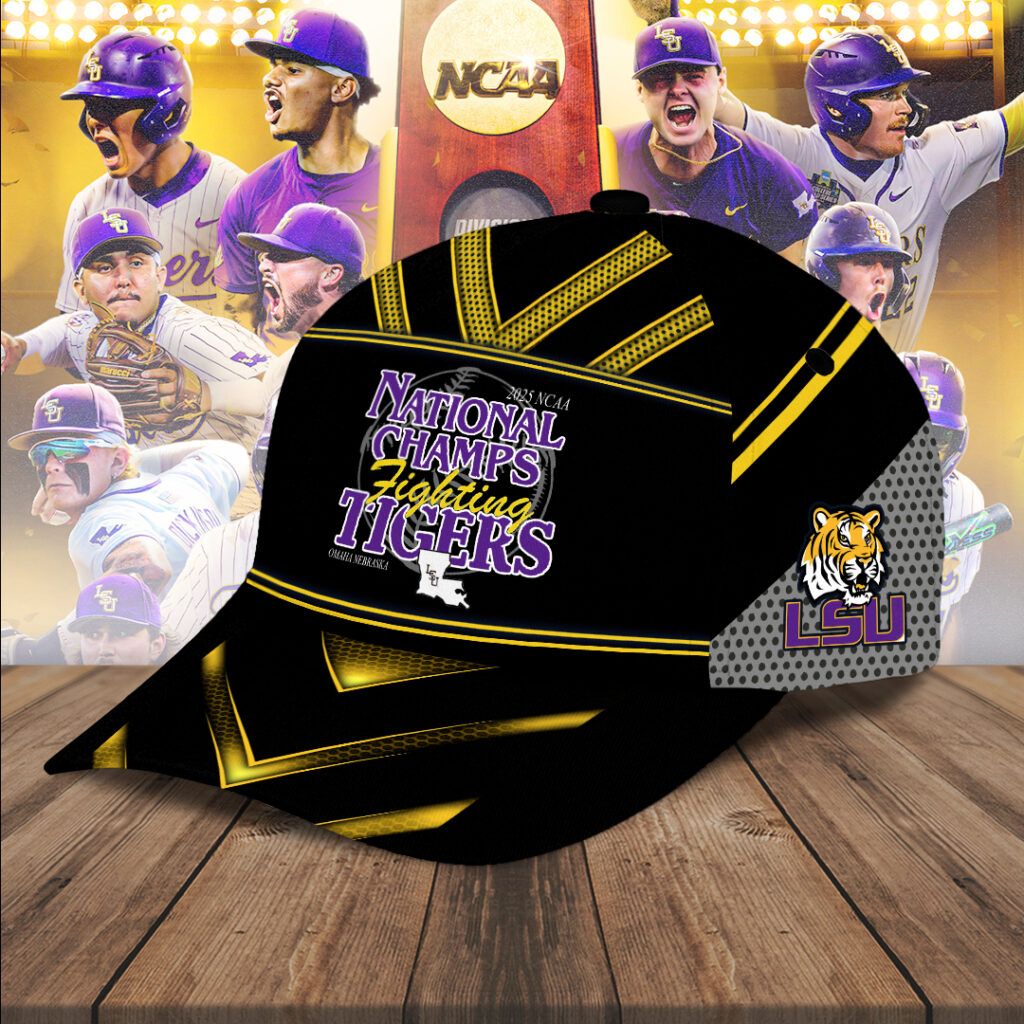 LSU Tigers Baseball 2025 National Champions Classic Cap – NGHIAVT 2942 ...