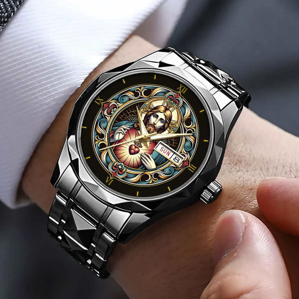 God Is Good Alloy Luxury Quartz Watch – NGHIAVT 3501 | Gifnestbuys