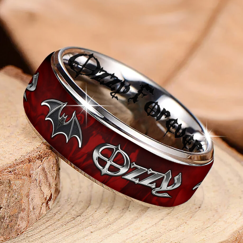 Ozzy Osbourne Custom Alloy Ring – TANTN 14920 | Gifnestbuys