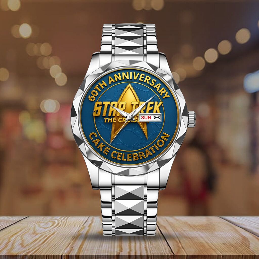 Star Trek 60th Anniversary 2026 Alloy Luxury Quartz Watch – TMTHU611 ...