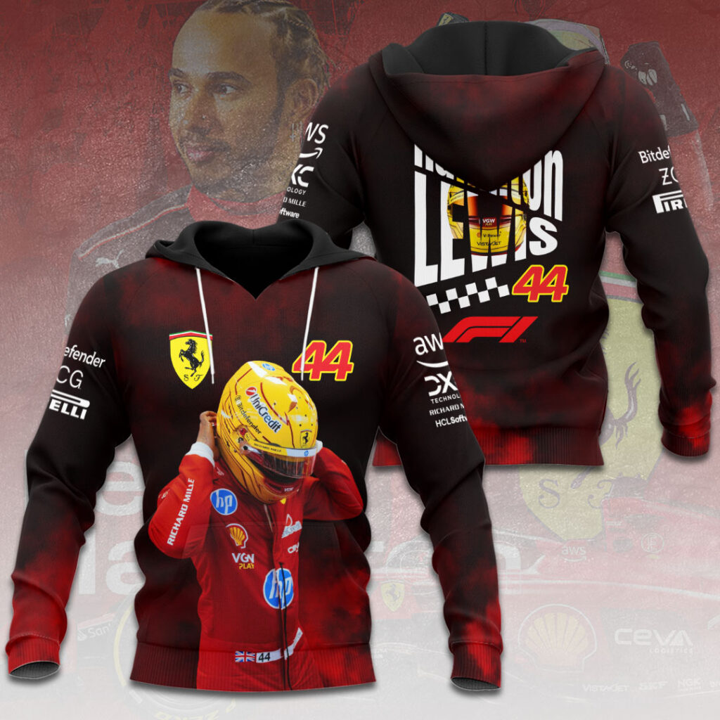 Scuderia Ferrari x Lewis Hamilton 3D Apparel – HOATT 9620 | Gifnestbuys