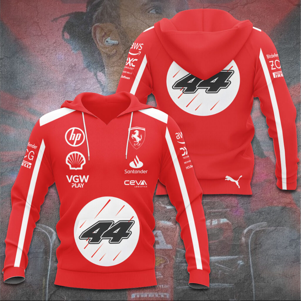 Scuderia Ferrari x Lewis Hamilton 3D Apparel – TANTN 9933 | Gifnestbuys