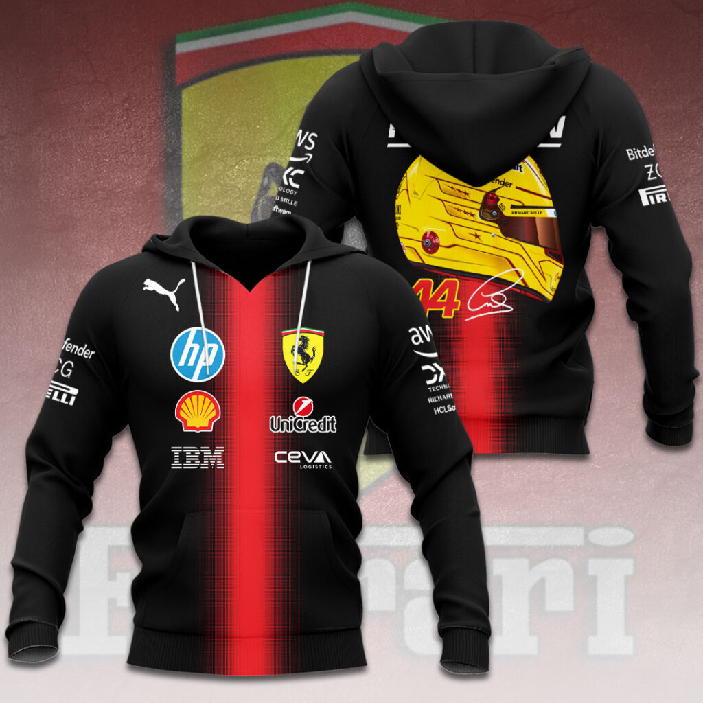 Scuderia Ferrari x Lewis Hamilton 3D Apparel – HOATT 9491 | Gifnestbuys