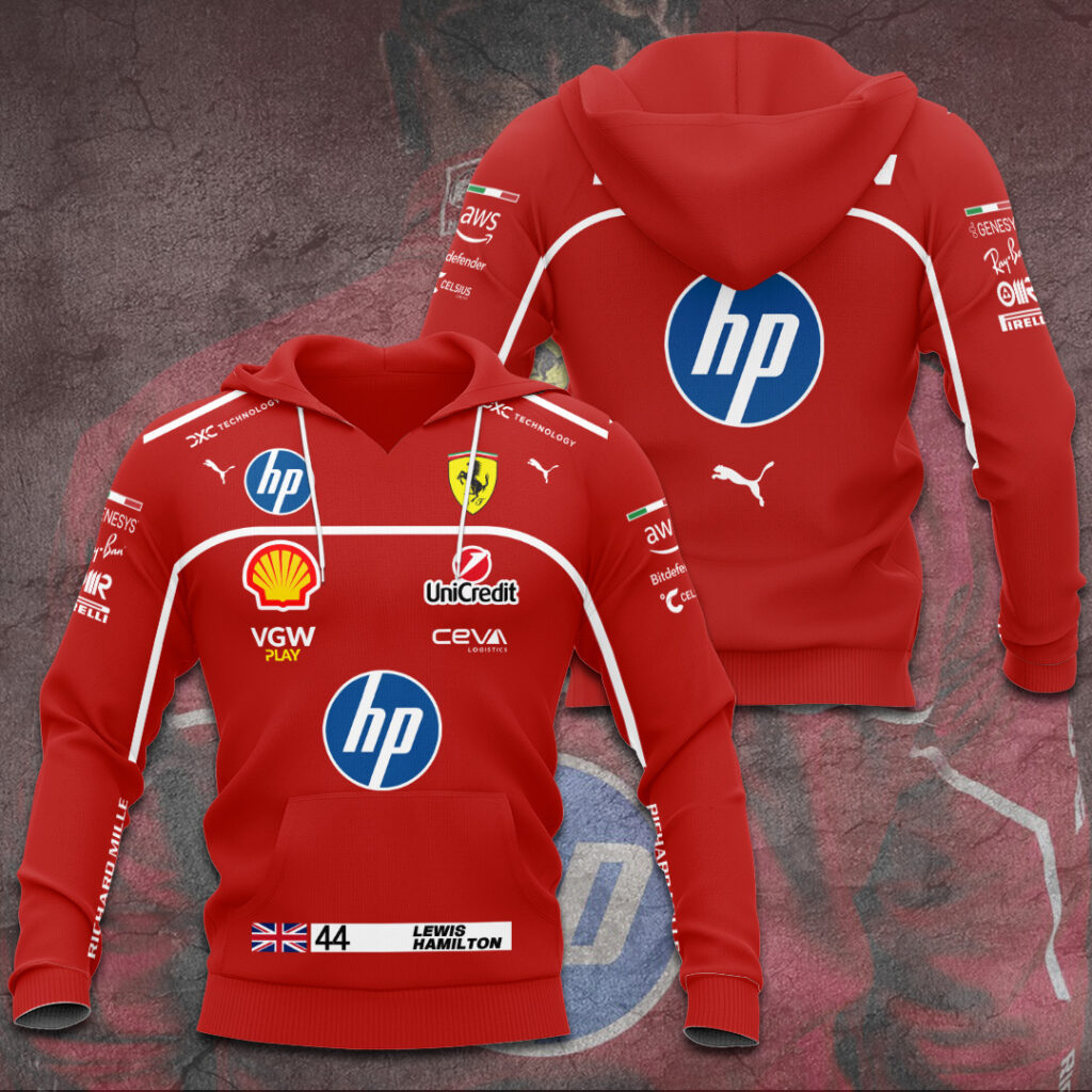 Scuderia Ferrari x Lewis Hamilton 3D Apparel – TANTN 10603 | Gifnestbuys