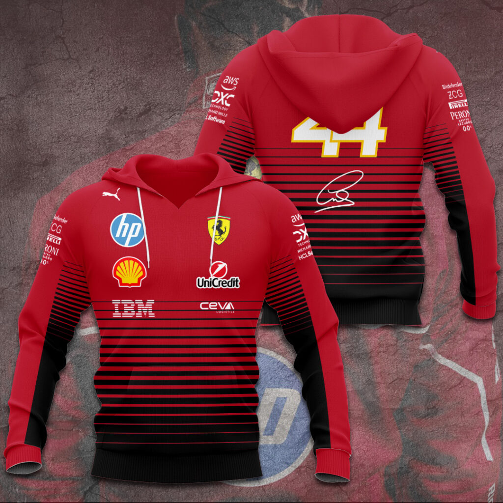 Scuderia Ferrari x Lewis Hamilton 3D Apparel – TANTN 11010 | Gifnestbuys