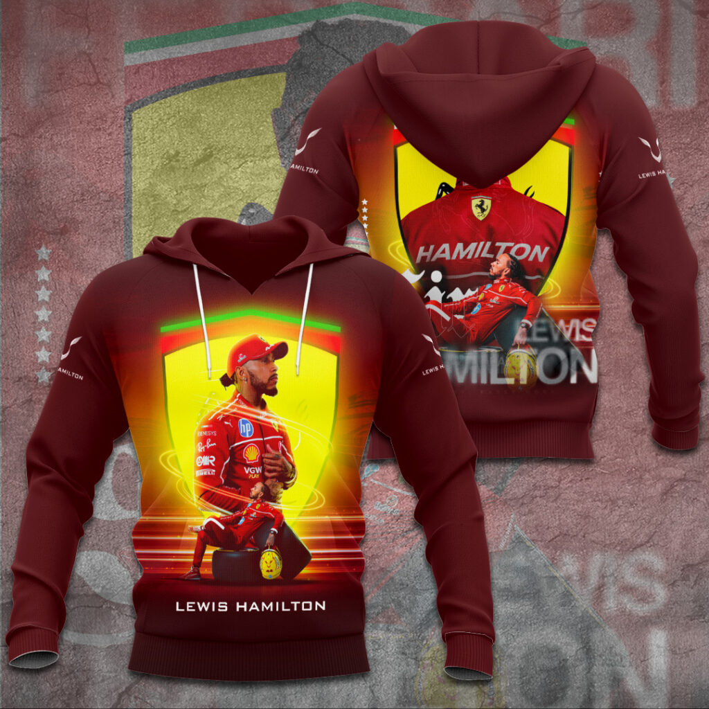 Scuderia Ferrari x Lewis Hamilton 3D Apparel – TANTN 11071 | Gifnestbuys