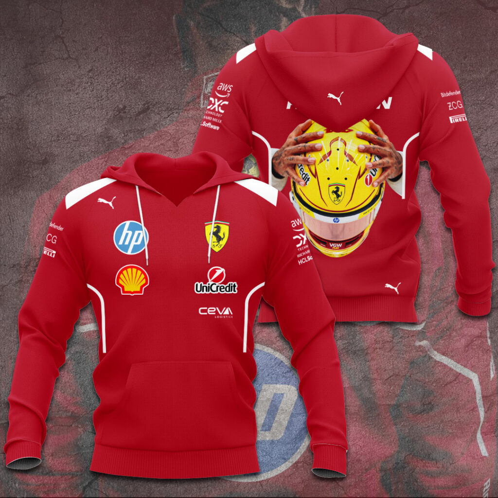 Scuderia Ferrari x Lewis Hamilton 3D Apparel – TANTN 11735 | Gifnestbuys