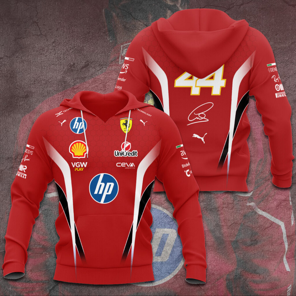 Scuderia Ferrari x Lewis Hamilton 3D Apparel – TANTN 11797 | Gifnestbuys