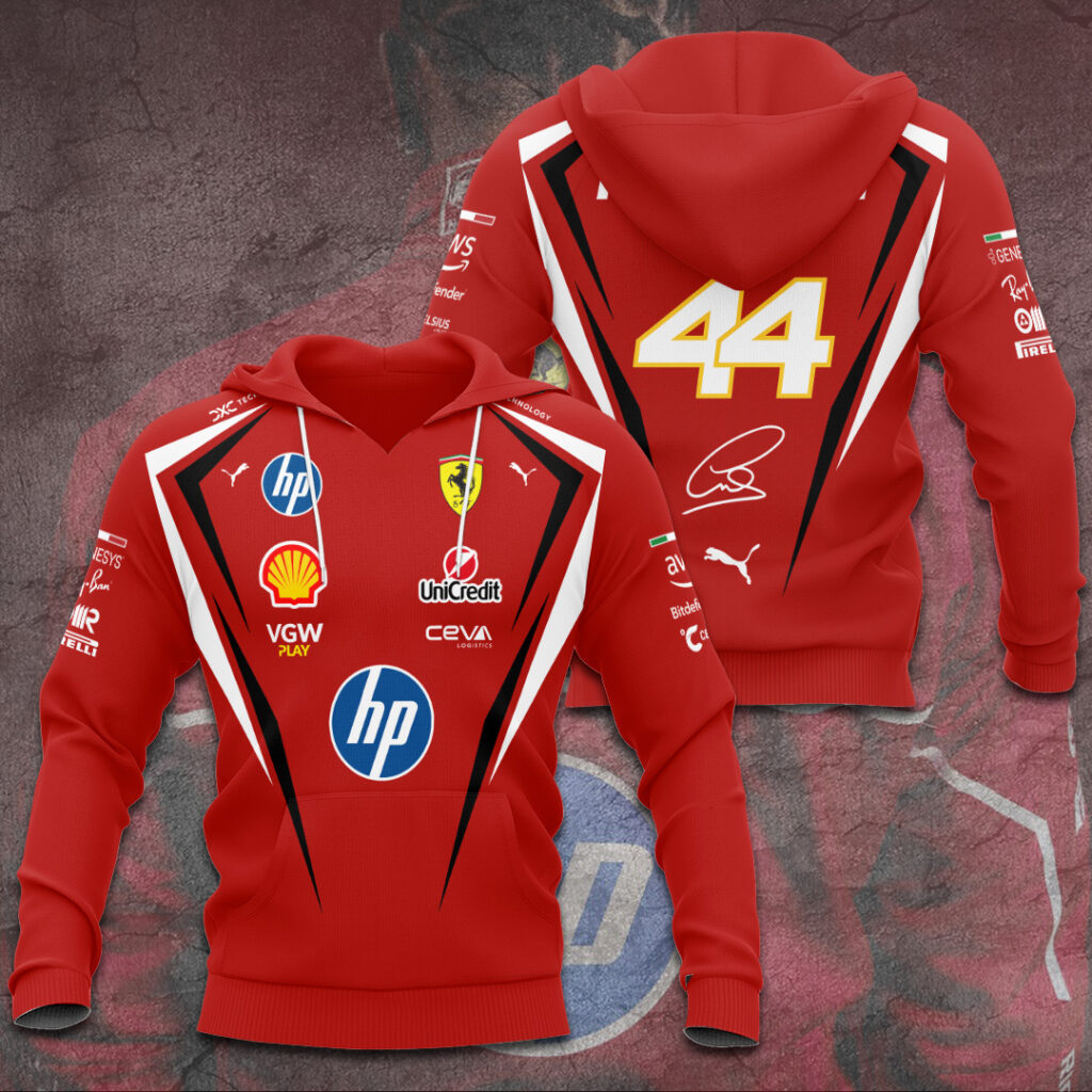 Scuderia Ferrari x Lewis Hamilton 3D Apparel – TANTN 11798 | Gifnestbuys