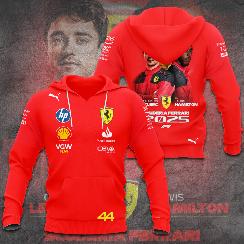 Scuderia Ferrari x Lewis Hamilton 3D Apparel – TANTN 9809 | Gifnestbuys
