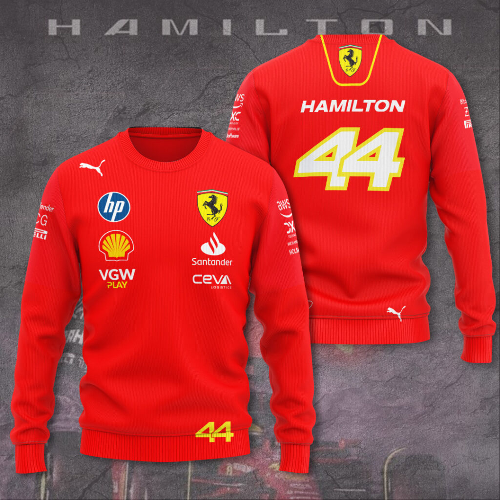 Scuderia Ferrari x Lewis Hamilton 3D Apparel – TANTN 9876 | Gifnestbuys