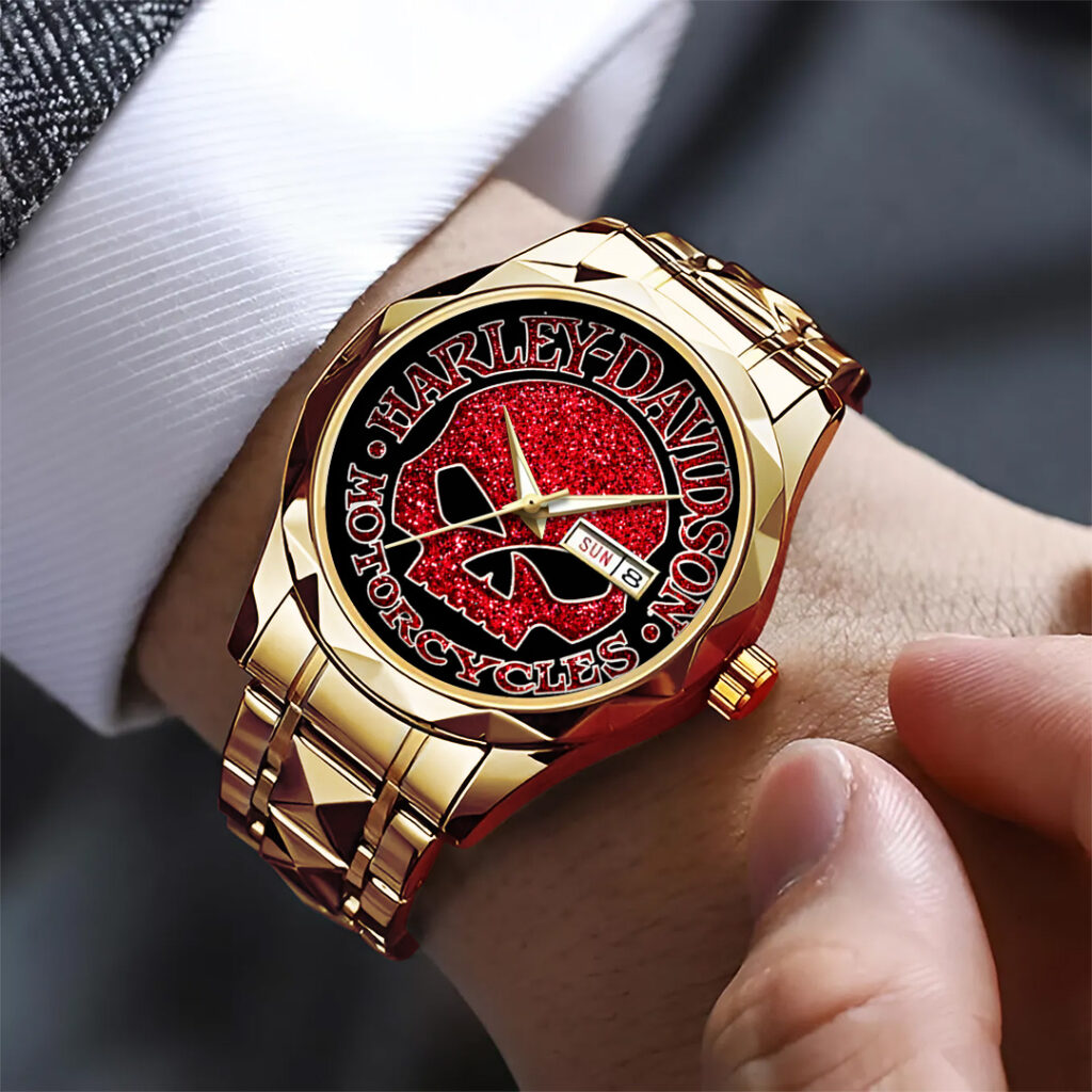 Harley Davidson Alloy Luxury Quartz Watch – TANTN 13939 | Gifnestbuys