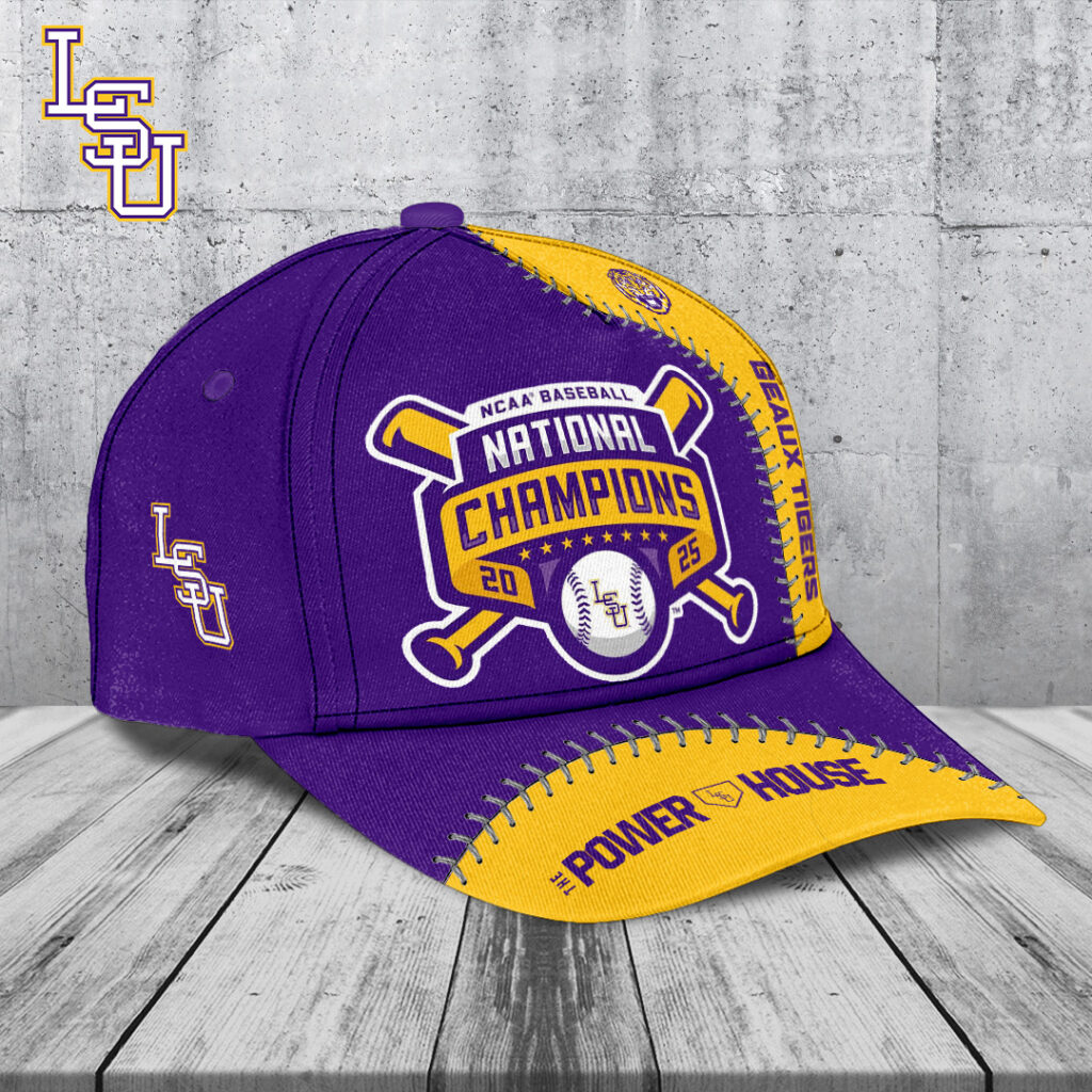 LSU Tigers Baseball 2025 National Champions Classic Cap – TANTN 14034 ...