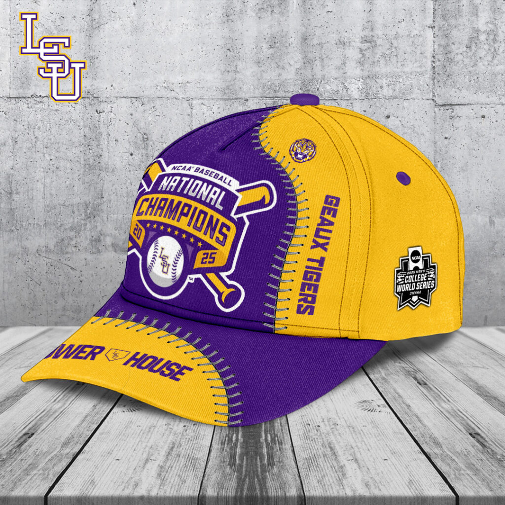 LSU Tigers Baseball 2025 National Champions Classic Cap – TANTN 14034 ...