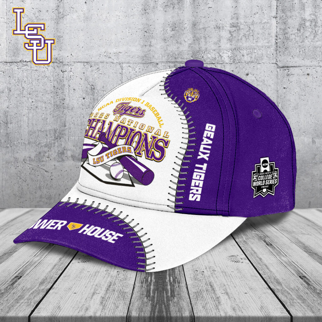LSU Tigers Baseball 2025 National Champions Classic Cap – TANTN 14039 ...