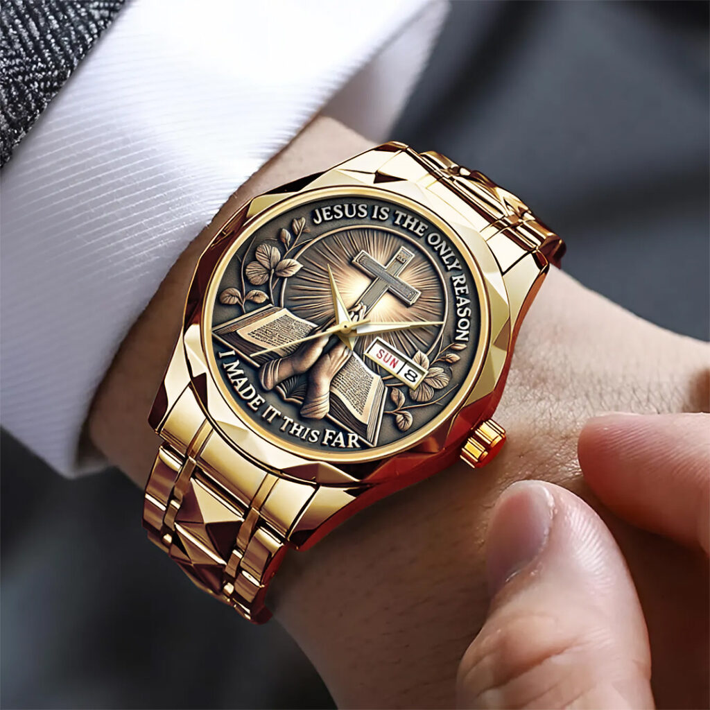 In God We Trust Alloy Luxury Quartz Watch – TANTN 14537 | Gifnestbuys