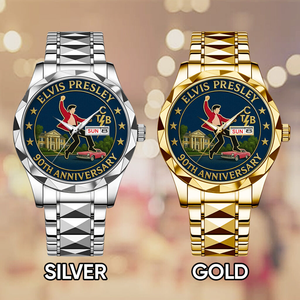 Elvis Presley Alloy Luxury Quartz Watch – TANTN15431 | Gifnestbuys