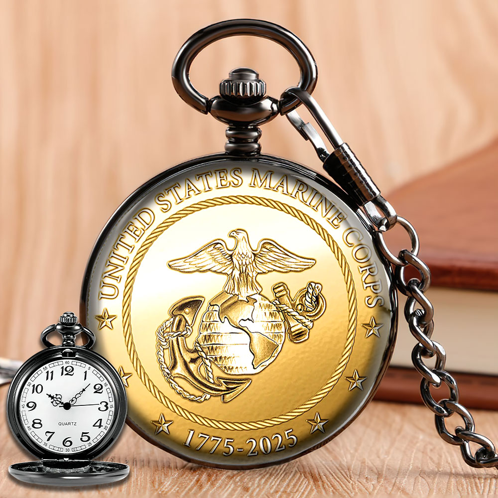 US Marine Corps Pocket Watch – MAITM12645 | Gifnestbuys