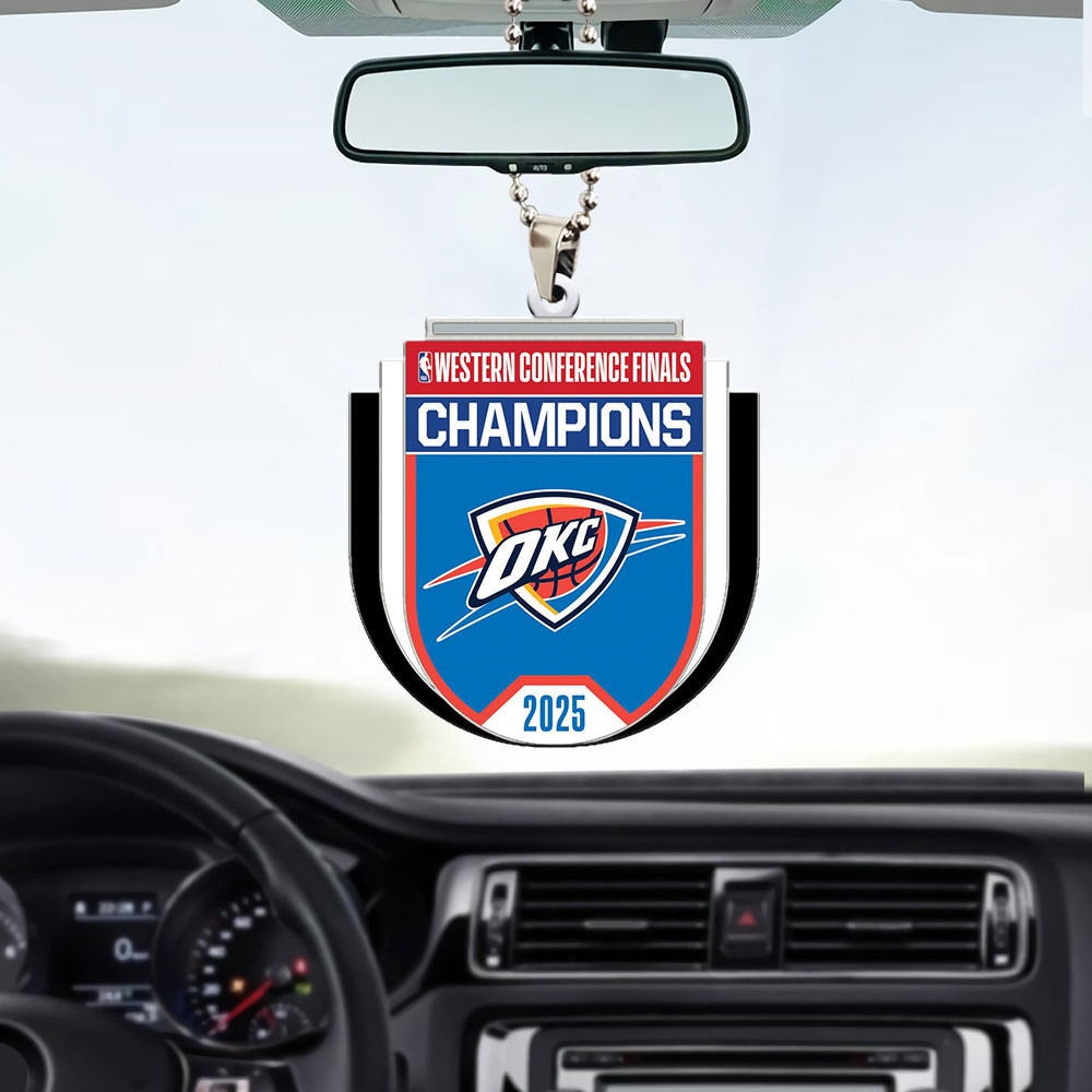 Oklahoma City Thunder 2025 NBA Champions Custom Shape 2-sided Acrylic ...