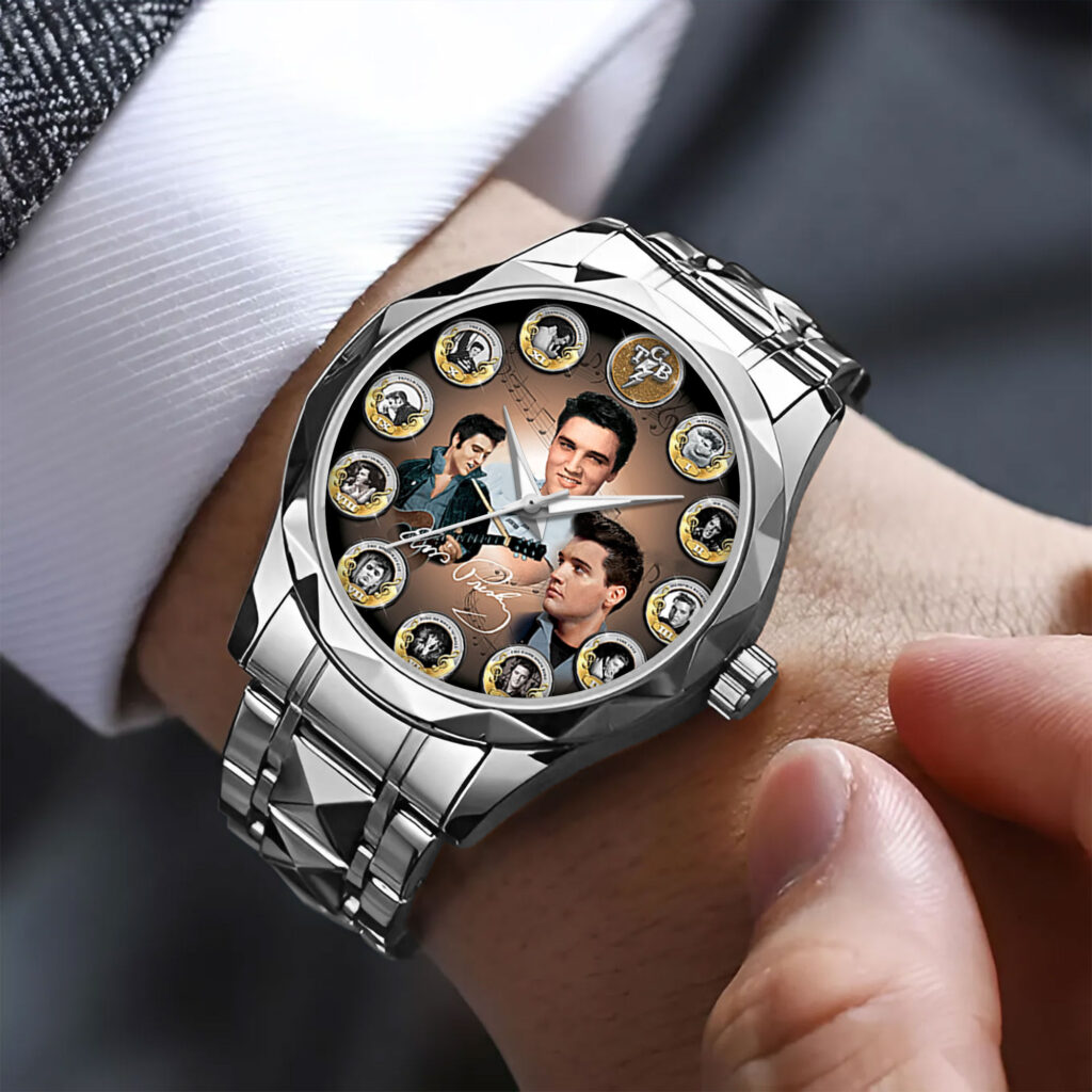 Elvis Presley Alloy Luxury Quartz Watch – MAITM 11872 | Gifnestbuys