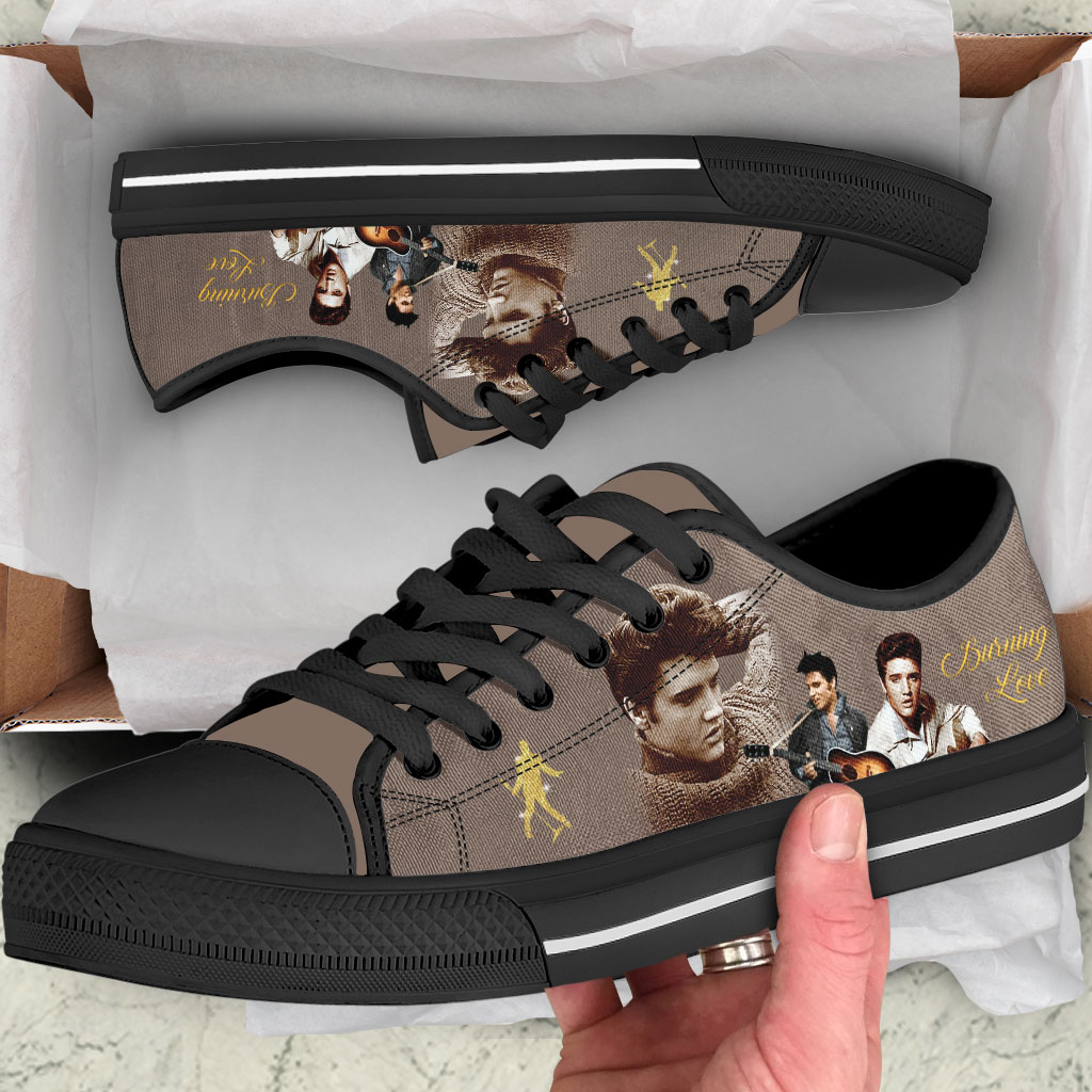 Elvis Presley Low Top Canvas Shoes – ANHNV 1929 | Gifnestbuys