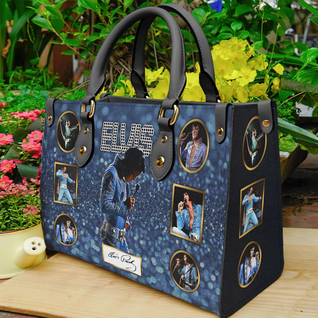 Elvis Presley Leather HandBag – ANHNV 1977 | Gifnestbuys