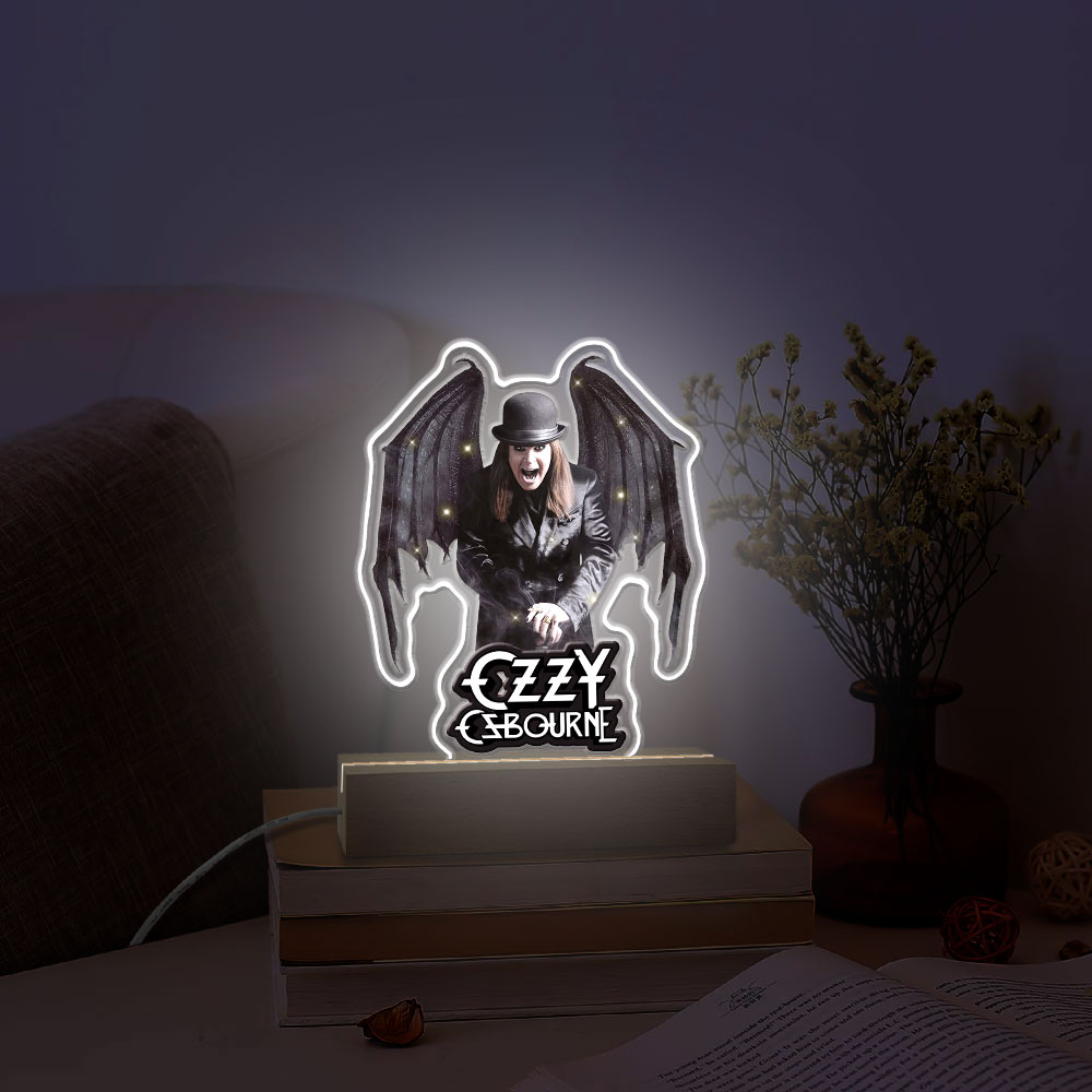 Black Sabbath x Ozzy Osbourne 3D Led Light Wooden Base – HOATT12556 ...