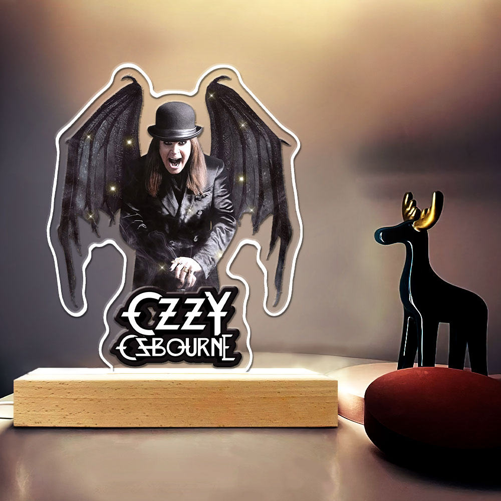 Black Sabbath x Ozzy Osbourne 3D Led Light Wooden Base – HOATT12556 ...