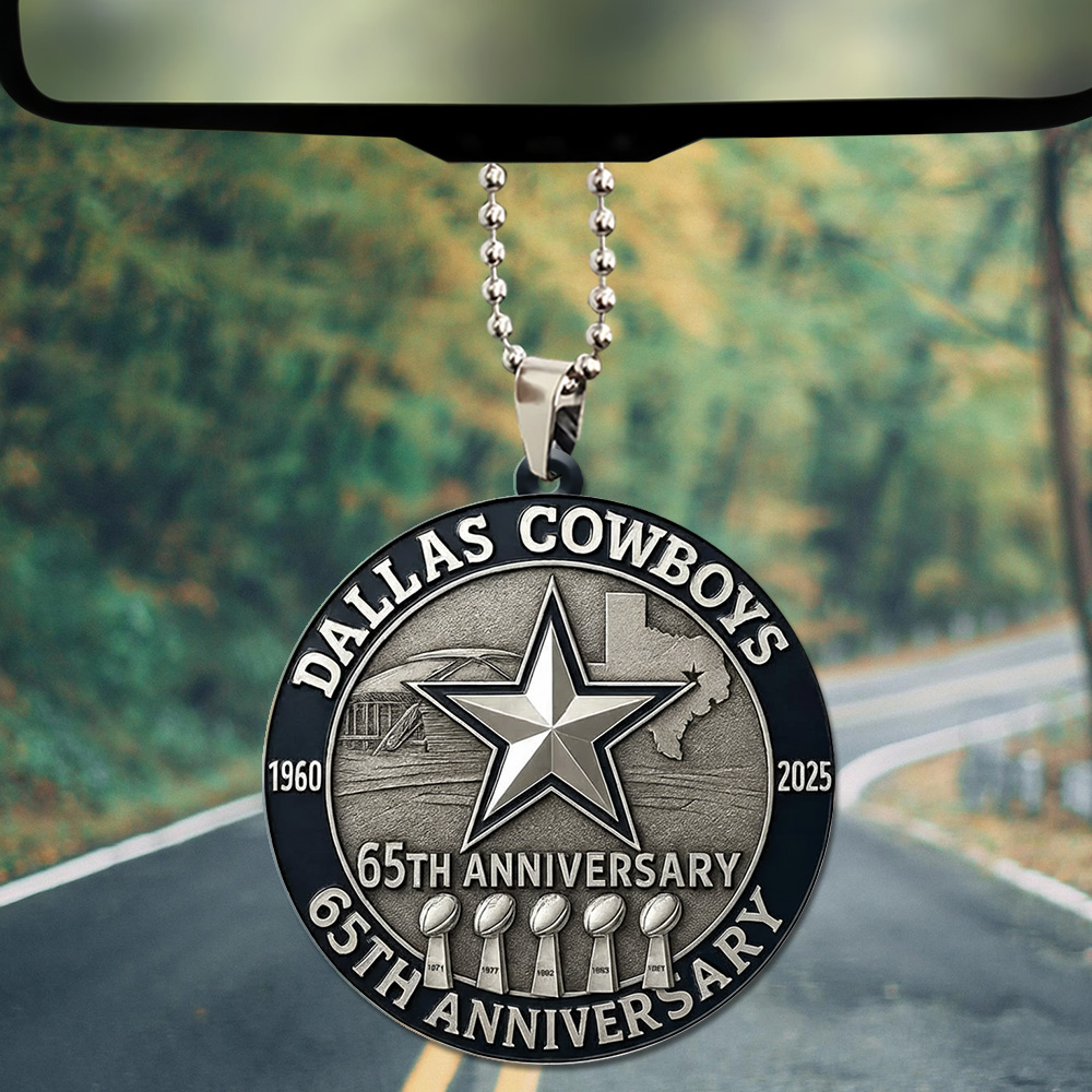 Dallas Cowboys Custom Shape 2-sided Acrylic Car Ornament – TANTN16822 ...