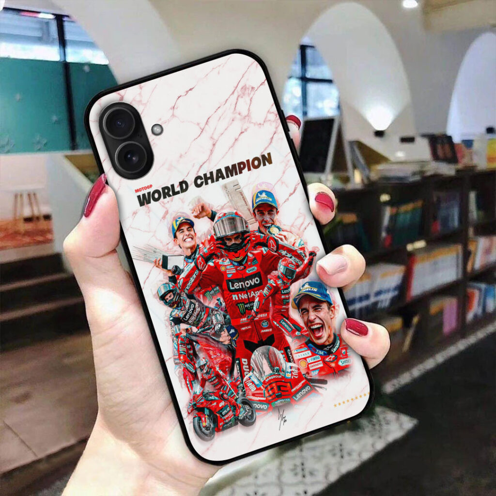 Ducati Lenovo Team x Marc Marquez Phone Case – TANTN16935 | Gifnestbuys