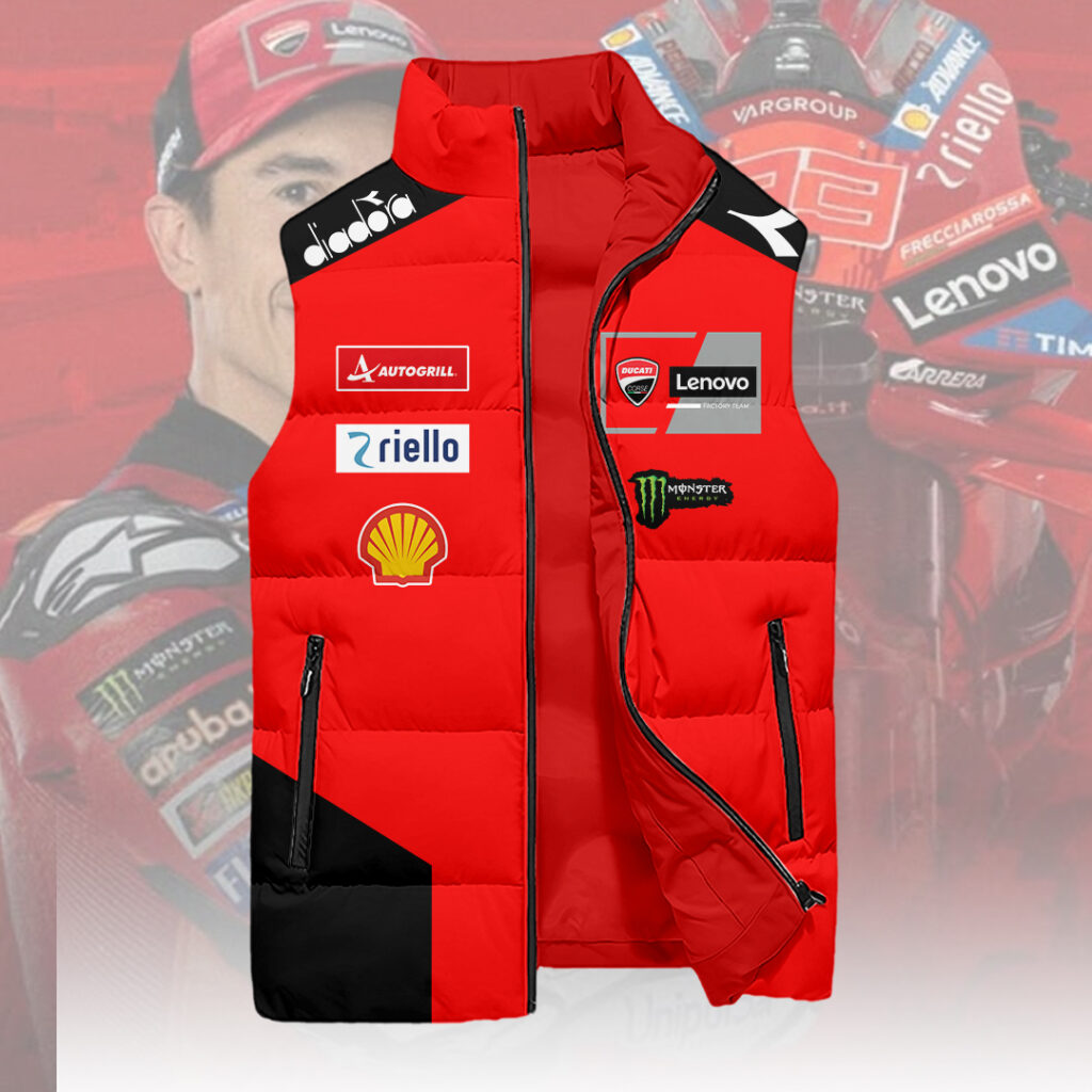 Ducati Lenovo Team x Marc Márquez 2025 World Champion 3D Sleeveless ...