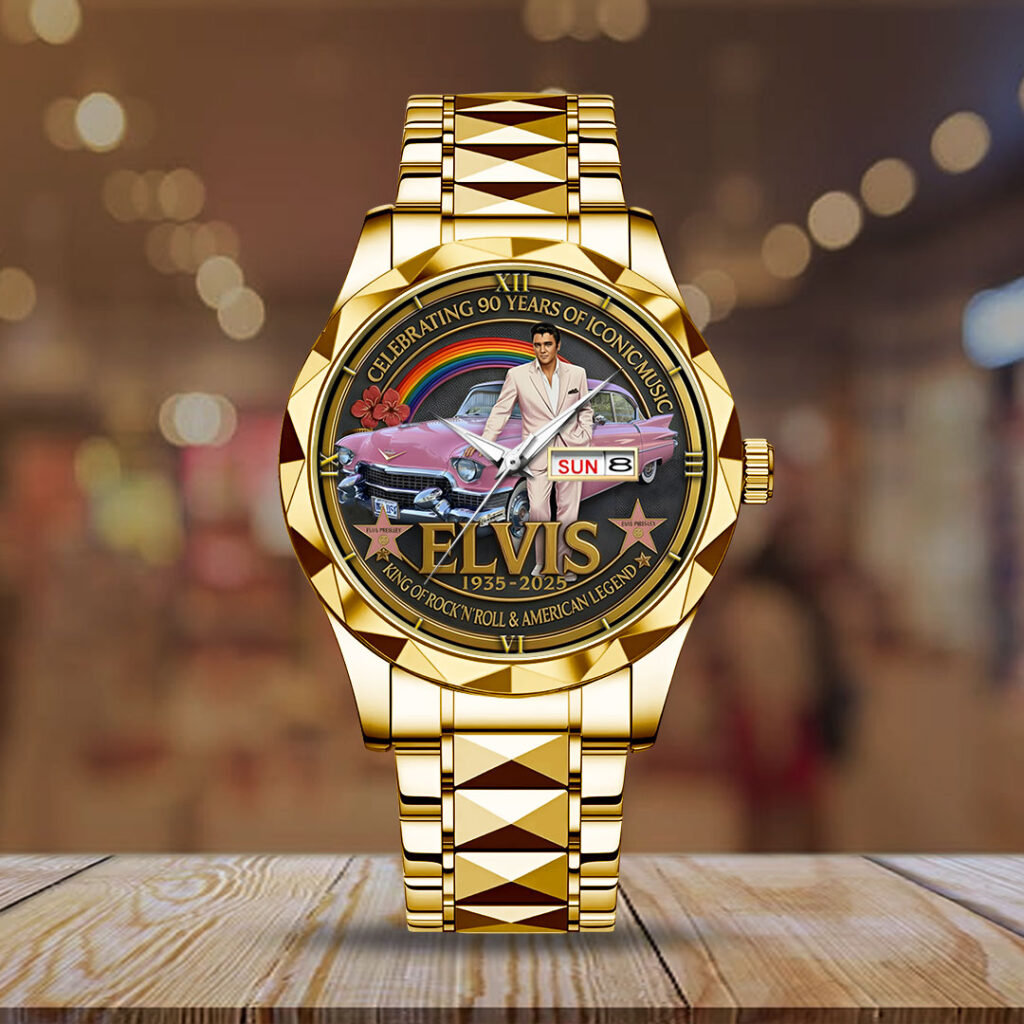 Elvis Presley Alloy Luxury Quartz Watch – TMTHU1144 | Gifnestbuys