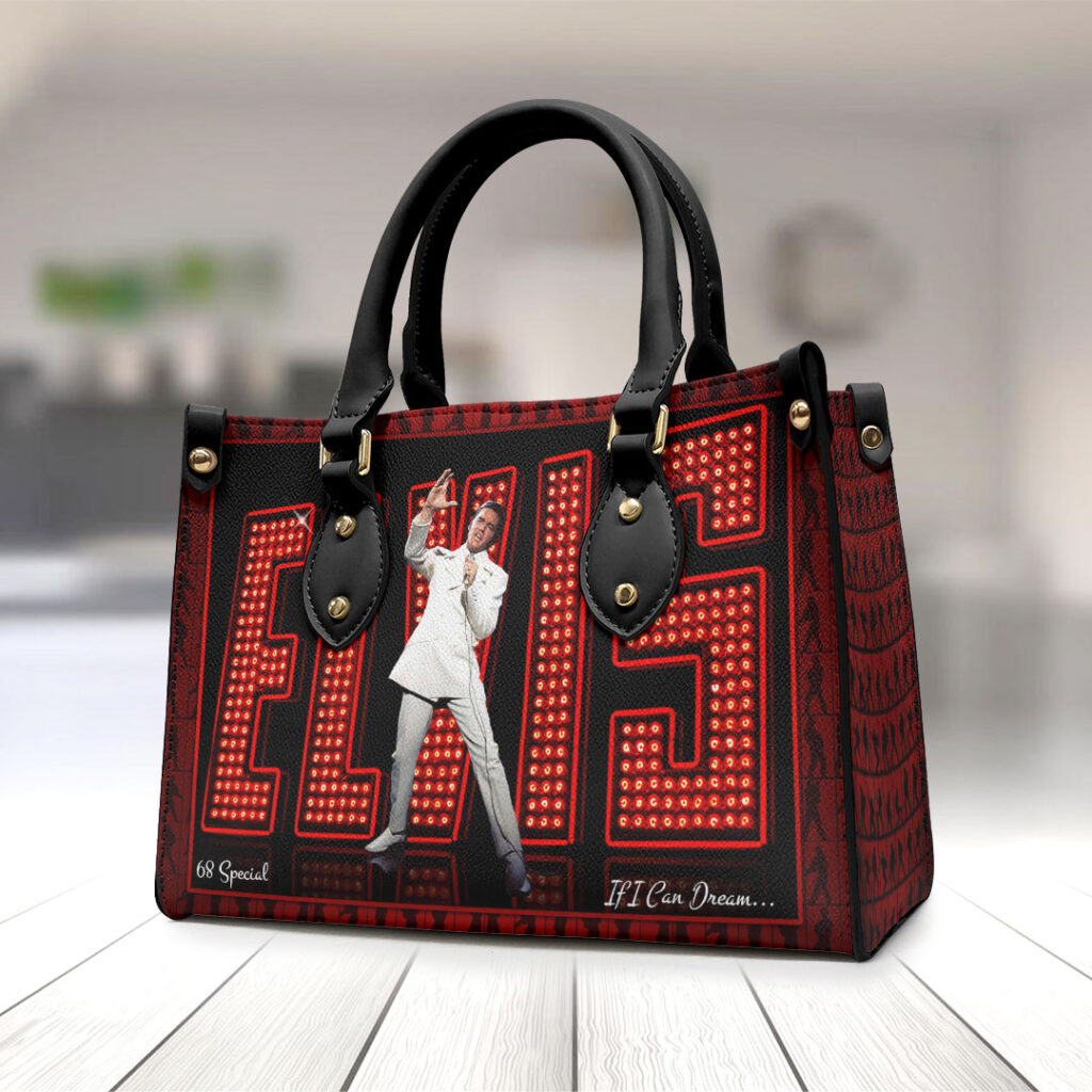 Elvis Presley Leather HandBag – VANDH 2526 | Gifnestbuys