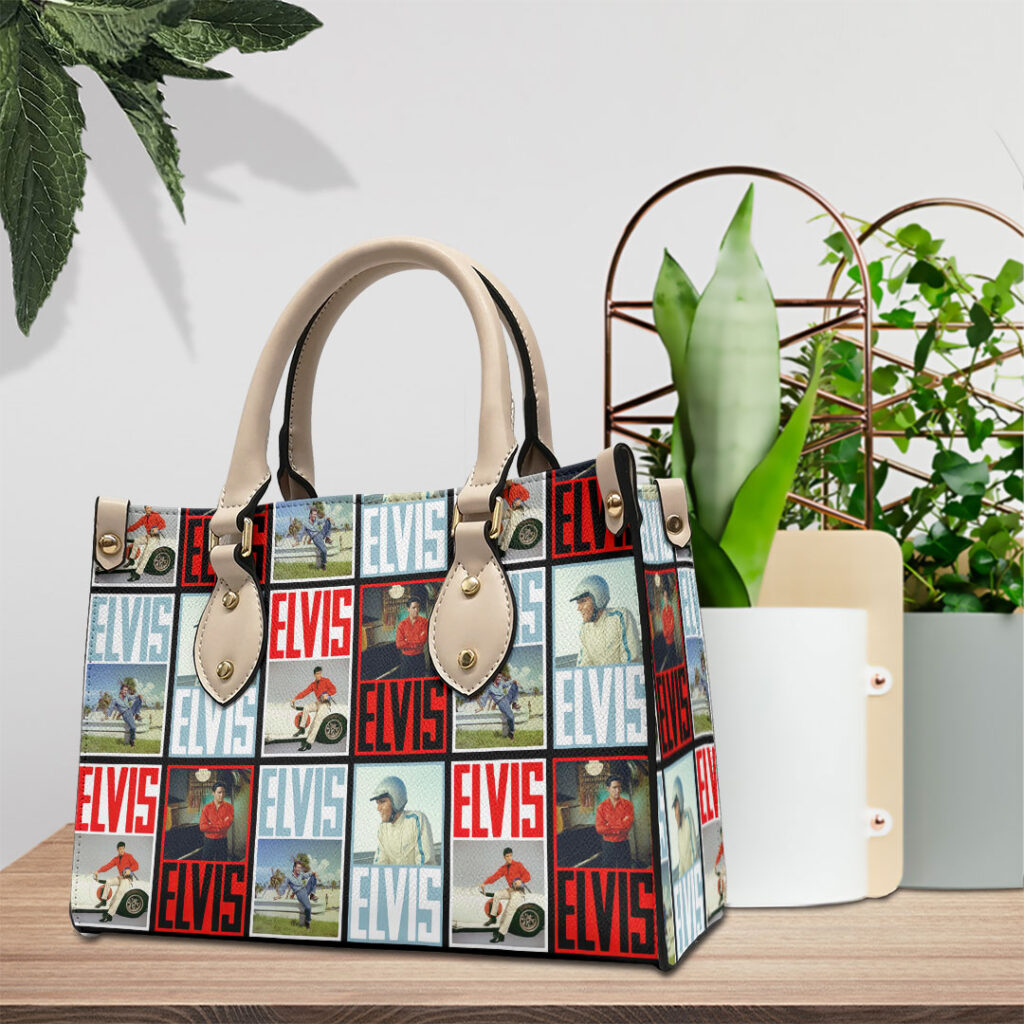 Elvis Presley Leather HandBag – VANDH 3490 | Gifnestbuys