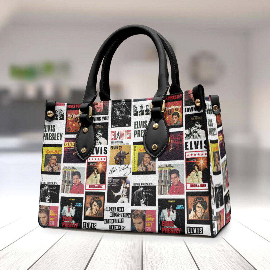 Elvis Presley Leather HandBag – VANDH 3574 | Gifnestbuys