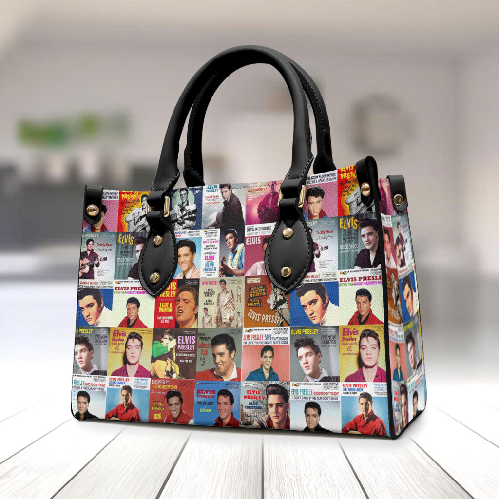 Elvis Presley Leather HandBag – VANDH 4086 | Gifnestbuys