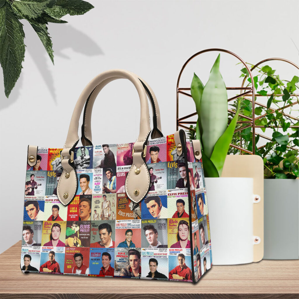 Elvis Presley Leather HandBag – VANDH 4086 | Gifnestbuys