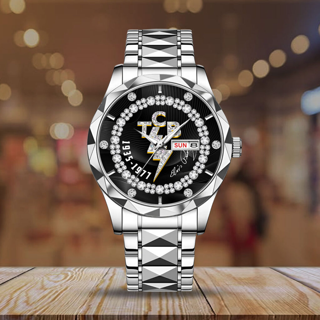 Elvis Presley Alloy Luxury Quartz Watch – GNE 3882 | Gifnestbuys