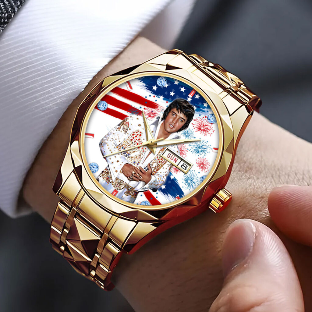 Elvis Presley Alloy Luxury Quartz Watch – HOATT 11415 | Gifnestbuys