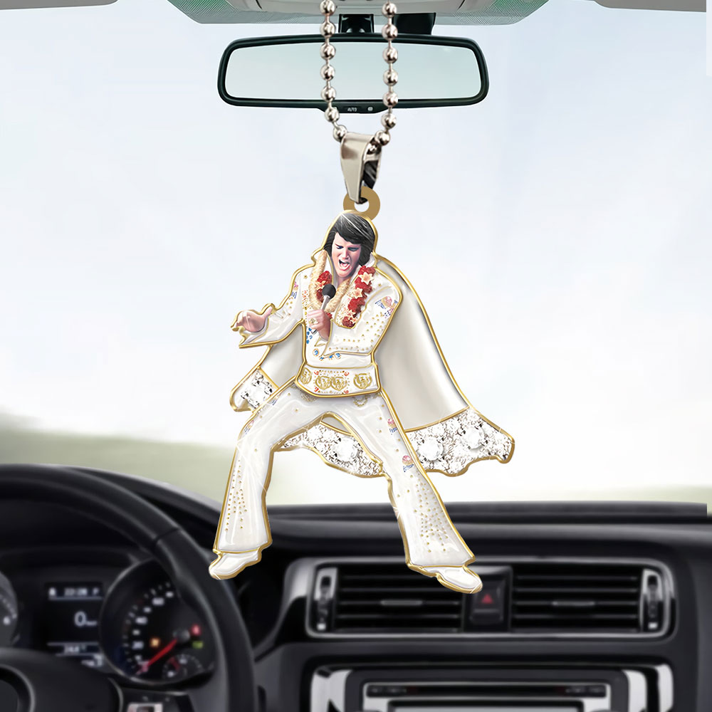 Elvis Presley Custom Shape 2-sided Acrylic Car Ornament – TANTN 11246 ...