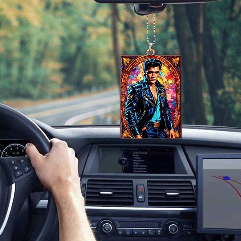Elvis Presley Custom Shape 1-sided Acrylic Car Ornament – GNE 1255.5 ...